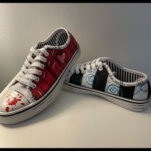 Shoes | Custom Hand Painted Borderlands Mad Moxxi Converse Style ...